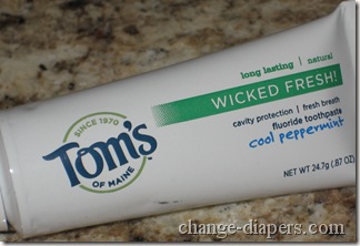 Tom's of Maine Wicked Fresh Toothpaste Review & Giveaway (CLOSED 11/22)